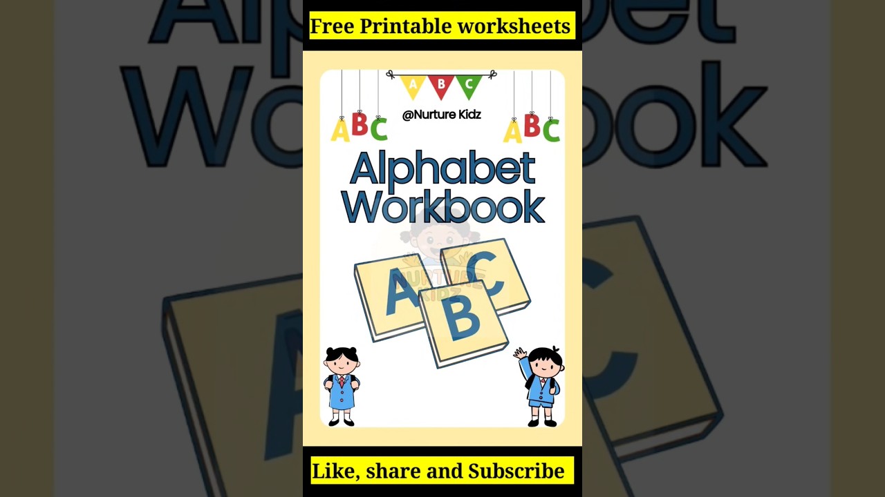 Fun & Free Alphabet Worksheets for Kids | A to Z Printables