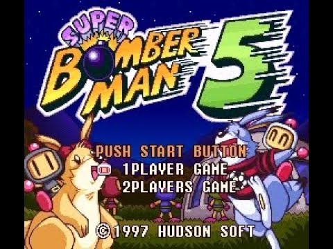🔴 BOMBERMAN 5, SNES 🔴