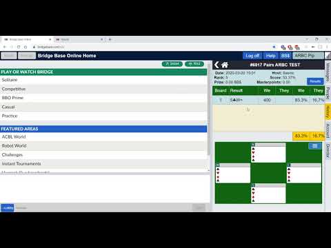 How to find BBO tournament results guide