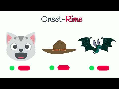 Onset and Rime | Kindergarten Phonemic Awareness