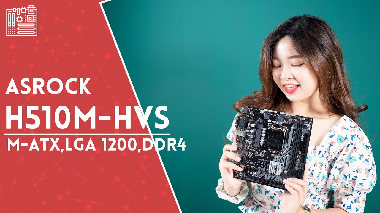 Mainboard ASROCK H510M-HVS/R2.0 Chính Hãng, Giá Tốt
