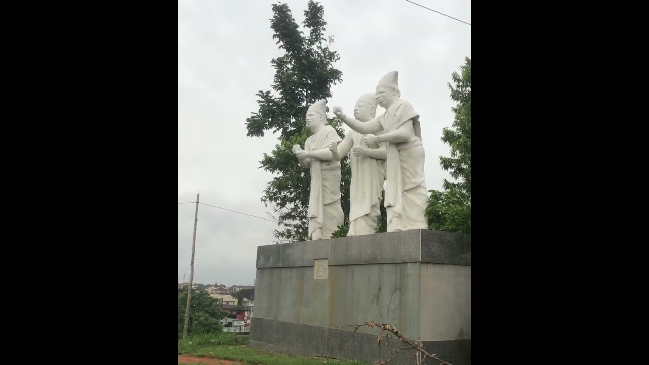 The Three Wise Men Statues in Lagos: The Idejo Chiefs representing the original Landowners in Lagos