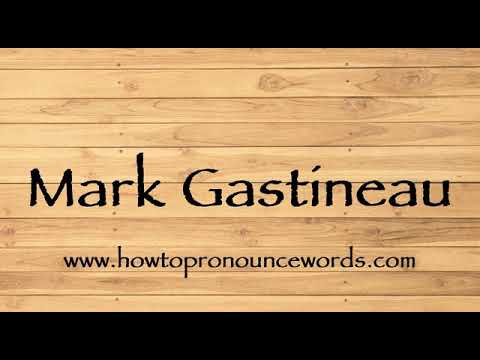 How To Pronounce Mark Gastineau ? How To say Mark Gastineau New Video