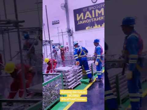 Building a Bright Future | Scaffolding Training Courses Available In UAE #shorts