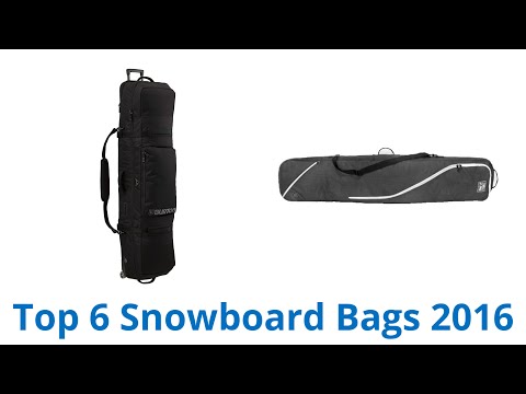 6 Best Snowboard Bags 2016
