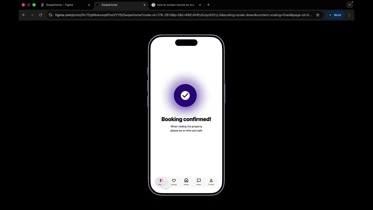 Swipe home walkthrough