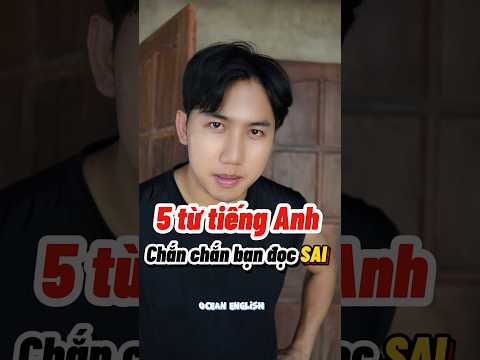 Chắc chắn bạn đọc sai 5 từ tiếng Anh này #oceanenglish #funny #english #vocabulary
