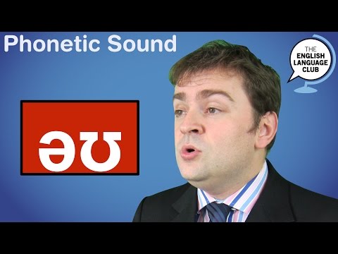 The /əʊ/ Sound