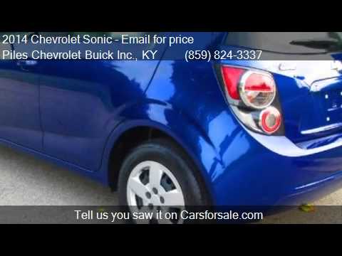2014 Chevrolet Sonic LS Manual 4dr Hatchback w/1SA for sale