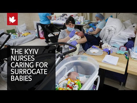 The Kyiv nurses protecting 21 surrogate babies in a makeshift clinic