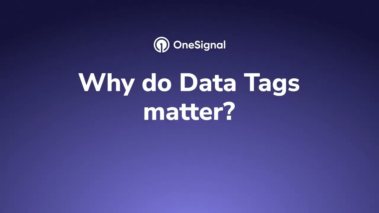 Why do Tags matter?