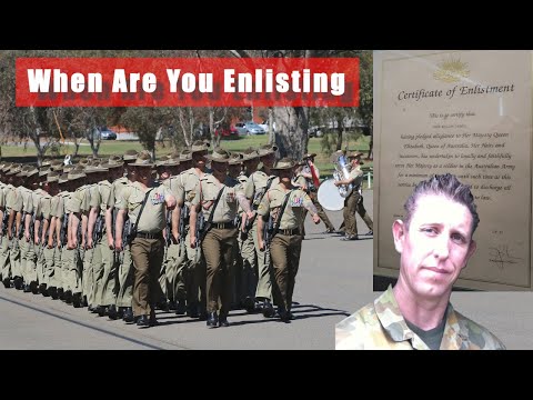 Australian Army Preparation when are you Enlisting let me know