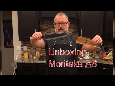 Knife Unboxing: Moritaka AS 250 mm Gyuto