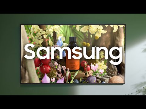 Samsung Crystal UHD Signage QHC/QMC/QBC-Serie | Schlankes Design - Beeindruckende Leistung