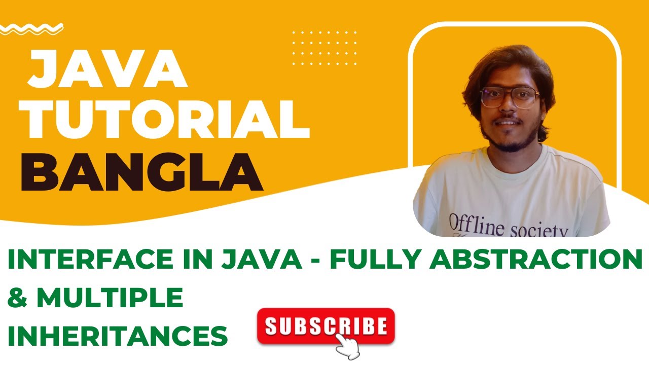 Java Bangla Tutorials 46 | Interface in Java | Multiple Inheritance Using Interface | Java Interface