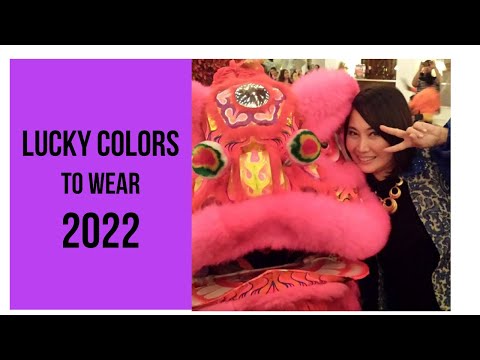 What are the Lucky Colors to Wear for 2022?