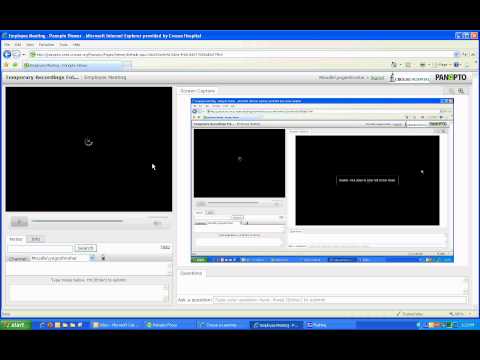 Panopto Tutorial