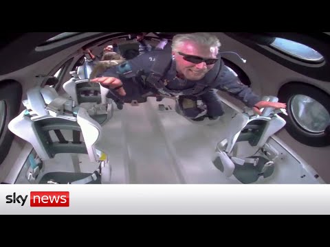 Sir Richard Branson's space flight: 'It's an experience of a lifetime'