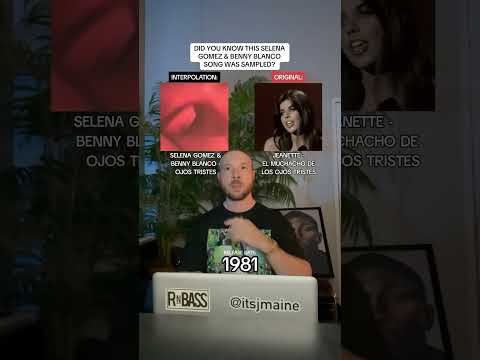 The Sample Selena Gomez & Benny Blanco Used In Their Song “Ojos Tristes” #shorts #selenagomez