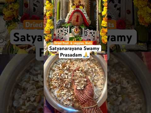 🙏Satyanarayana Swamy Prasadam 🙏| Ravva, Sugar, Kissmiss, Badam, SaraPappu, Cashew, Dosakai Seeds🍚