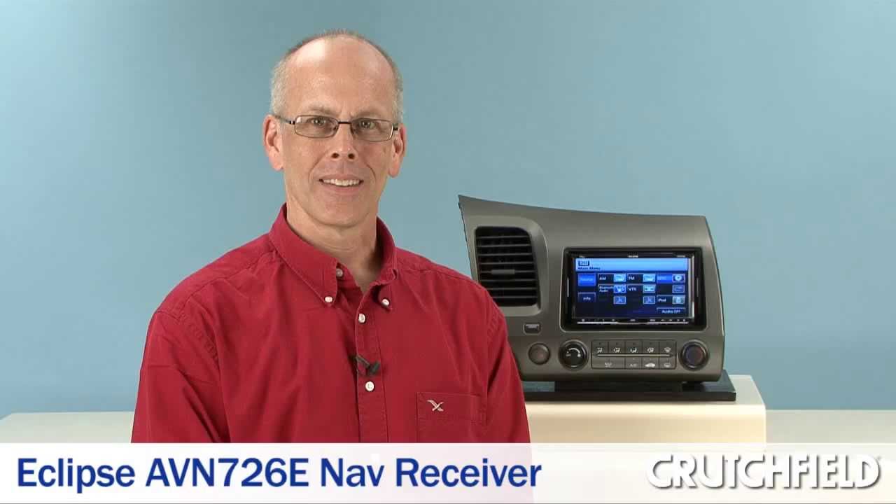 Eclipse AVN726E In-Dash Navigation Receiver Overview | Crutchfield Video