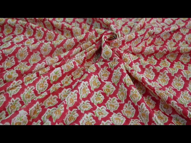 Hand Block Print Fabric - Hand Block Printed Cotton Fabric Manufacturer ...