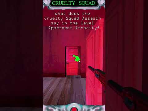 What are the agents saying? Cruelty Squad