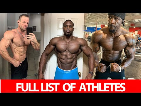 Full List of Athletes Competing at The Houston tournament Of Champions