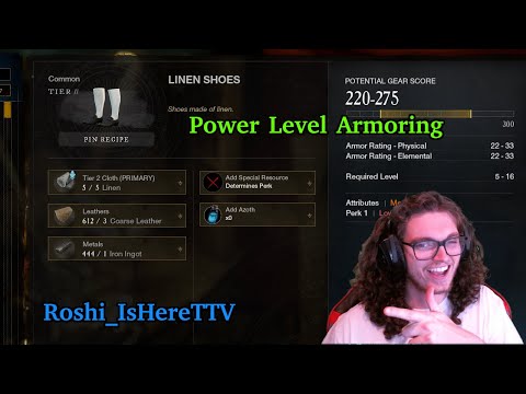 Armoring Power Leveling Guide New World