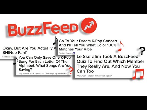 Doing KPOP quizzes on BUZZFEED! Part 13!