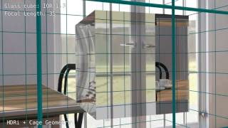 rendering - Refraction bending with planar surfaces in Cycles (2.78b ...