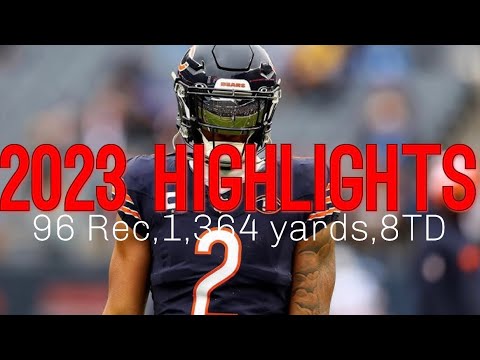 DJ Moore 2023 Highlights: All Catches