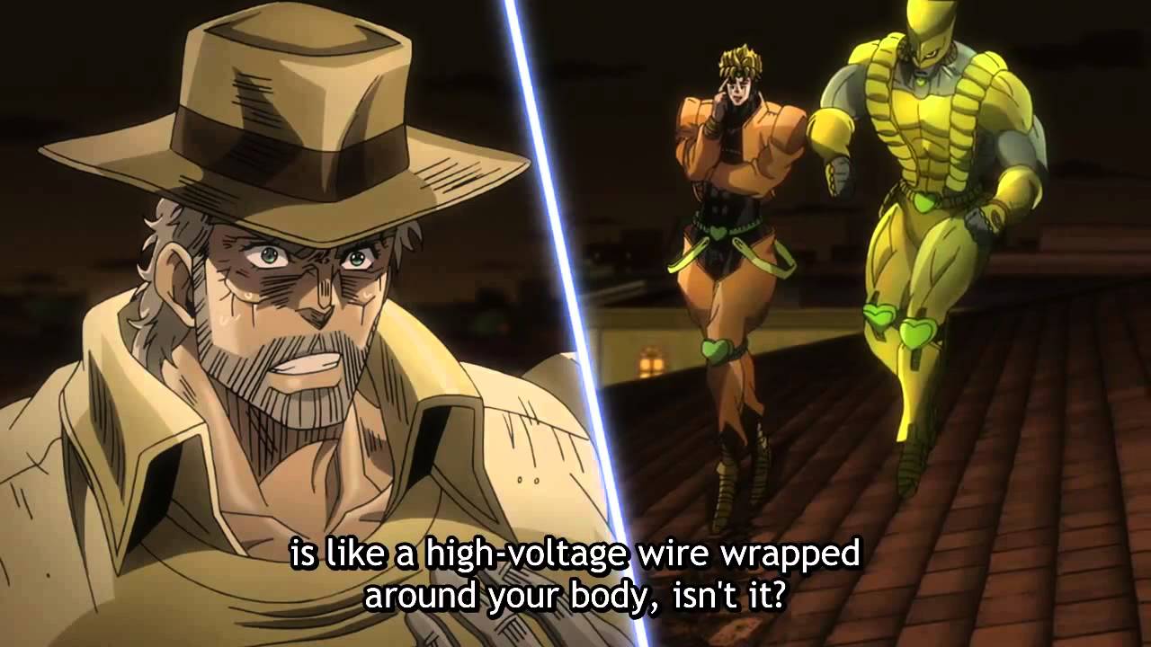 JJBA Stardust Crusaders - Joseph Joestar Vs Dio: Battle of Wits