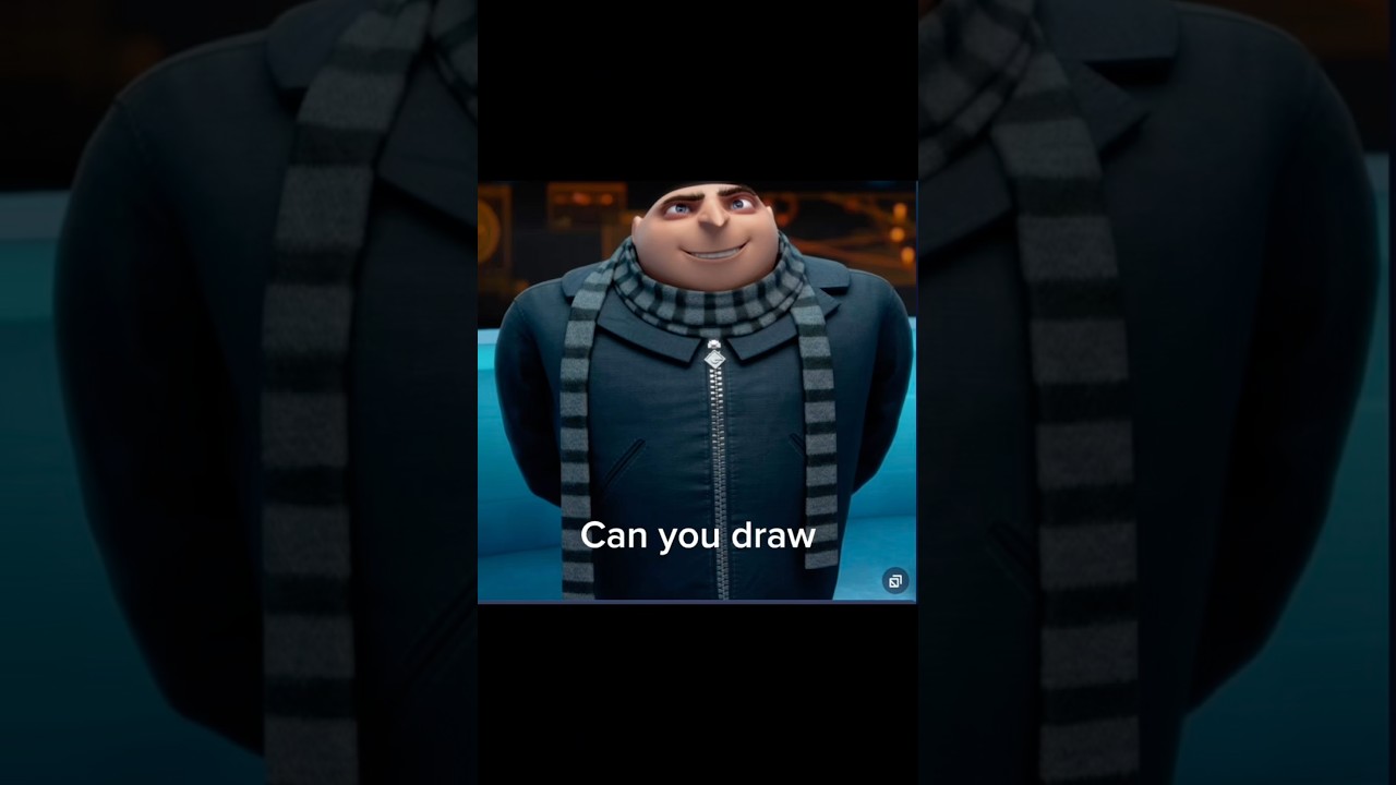Gru #art #drawingprocess #speedpaintingsexperience #speedart #fanart #animatin