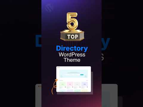 Top 5 Business Directory WordPress Theme #directory #directorytheme #businessdirectory #wpthemes
