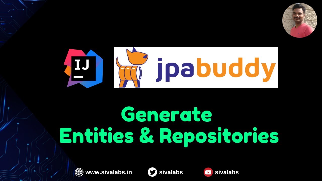 Generate JPA Entities and Repositories using IntelliJ IDEA JPA Buddy Plugin