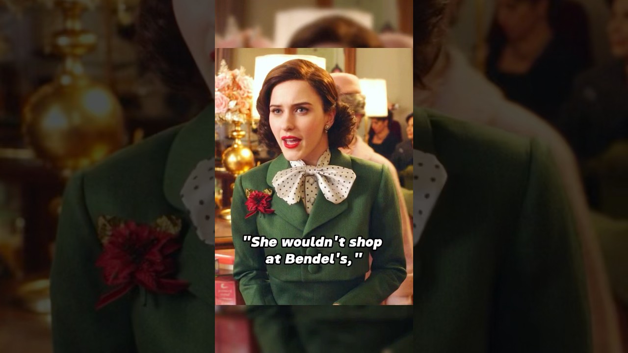 The Marvelous Mrs. Maisel: Joel's Girlfriend Confronts Midge  Rachel Brosnahan, Tony
