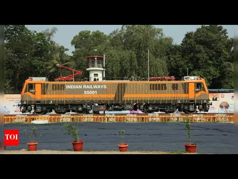 India's First 9,000 HP Electric Locomotive Launched!