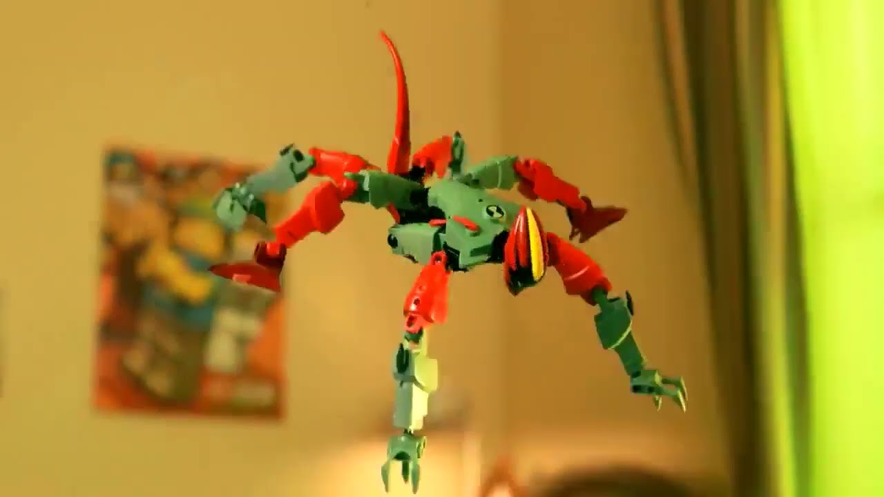 [Comercial] LEGO Fusión de Fuego Pantanoso y Jetray - Ben 10: Fuerza Alienígena