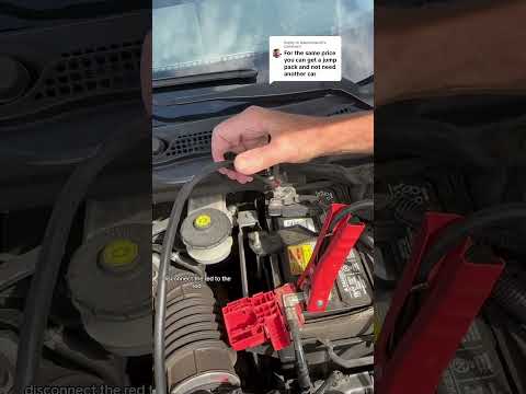 How to use a portable jump-starter. Love, Dad