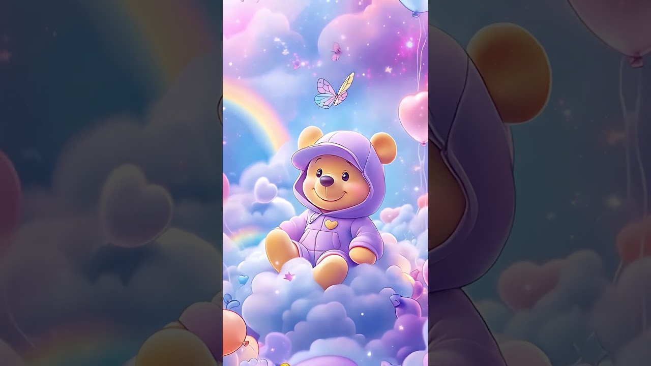 Teddy Bear With Balloons