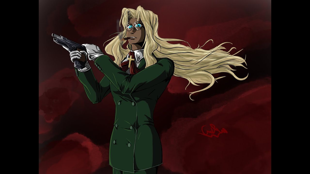 Sir Integra Fairbrook Windgates Hellsing (Hellsing) Speedpaint