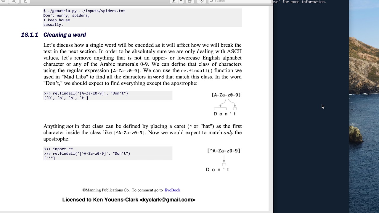 Tiny Python Projects: Ch 18 Pt 3 (Using re.sub)