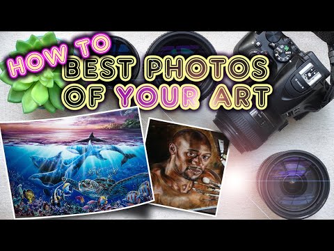What you should know about taking photos of your paintings