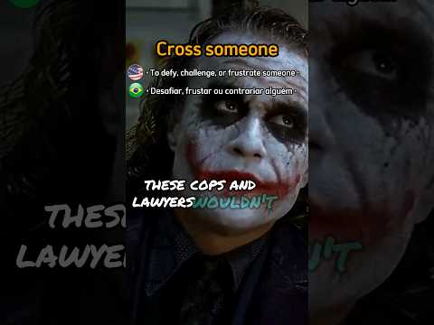 Cross someone - Meaning, Pronunciation, Vocabulary #englishwithfilms #englishvocabulary