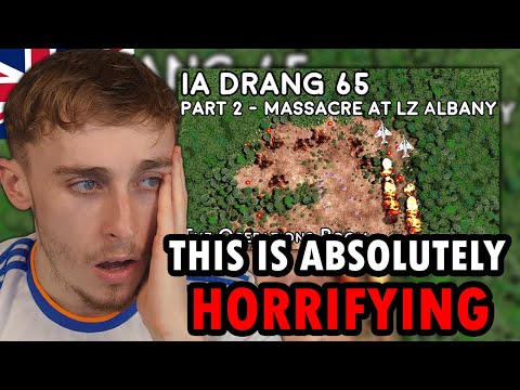 Brit Reacting to The REAL Battle from We Were Soldiers - Ia Drang 65 (2/2) - Massacre at LZ Albany
