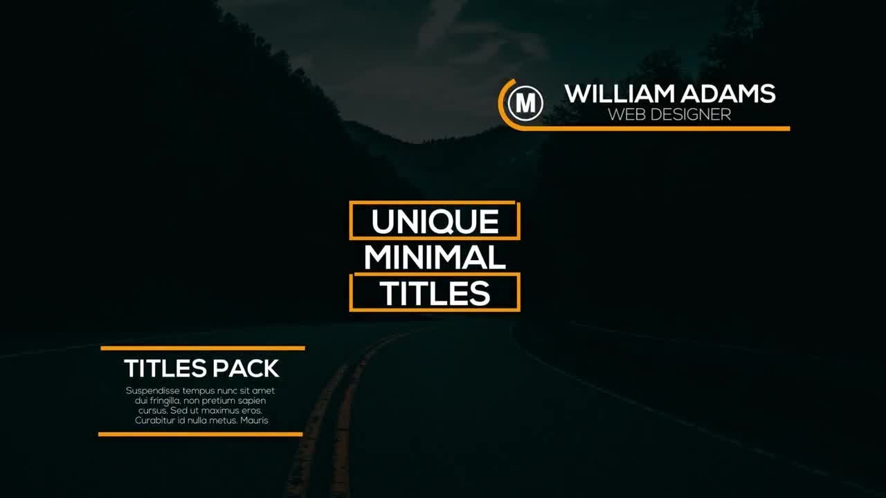 30 Animated Titles Premiere Pro Templates
