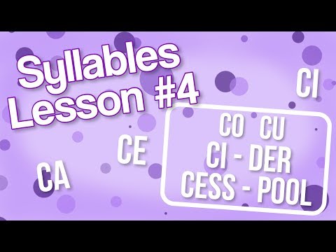 Syllables Spell Success Lesson #4 - Additional Phonics Sounds Part 1