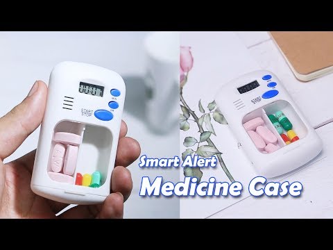 Smart Alert Medicine Case Storage Boxes Bins - GearBest.com