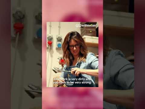 Host Francesca, the only woman that makes shoes in Rome